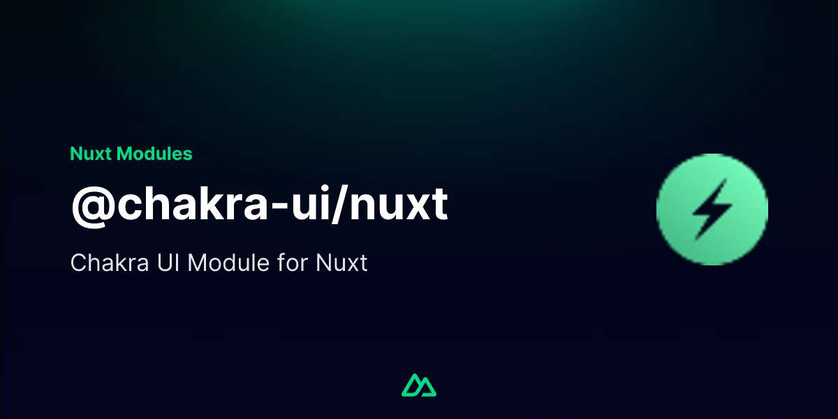 @chakra-ui/nuxt · Nuxt Modules @chakra-ui/nuxt · Nuxt Modules