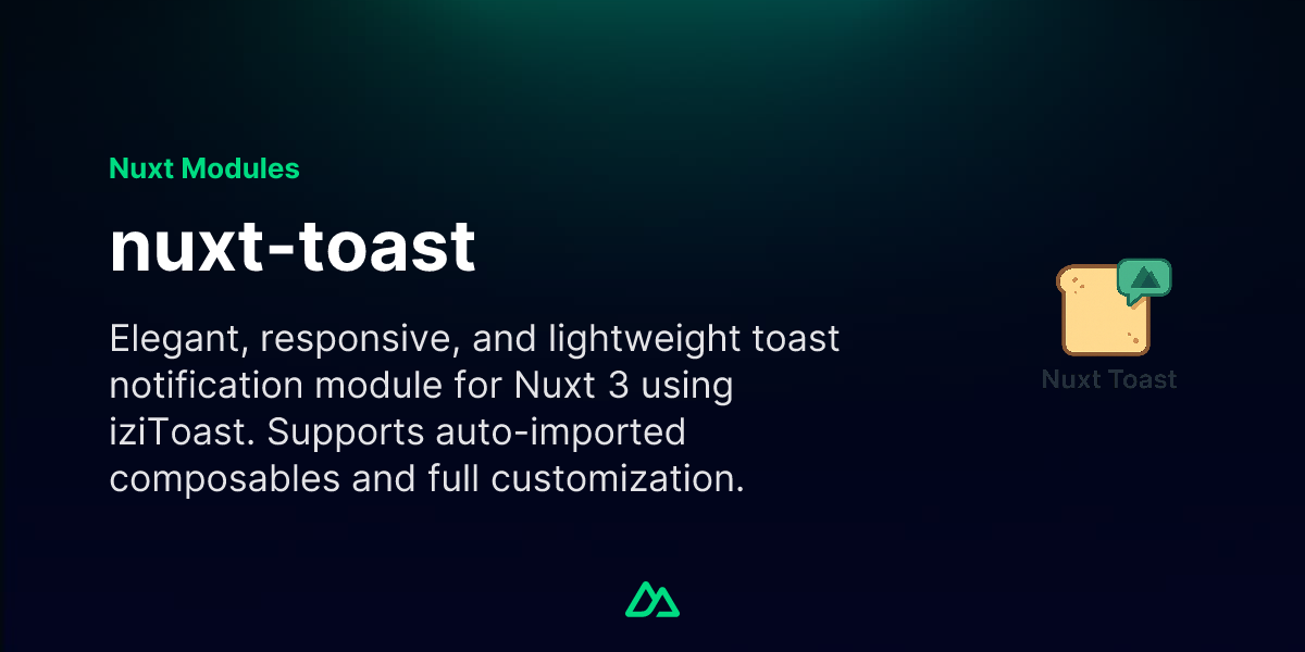 nuxt-toast · Nuxt Modules