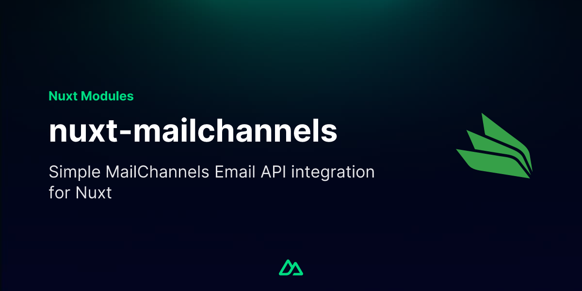 nuxt-mailchannels · Nuxt Modules