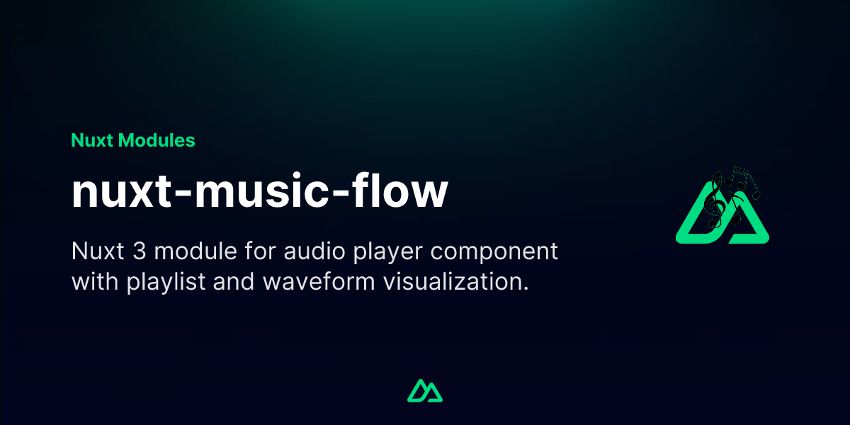 nuxt-music-flow · Nuxt Modules