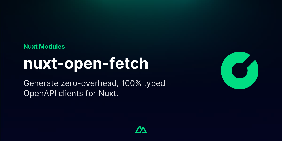 nuxt-open-fetch · Nuxt Modules