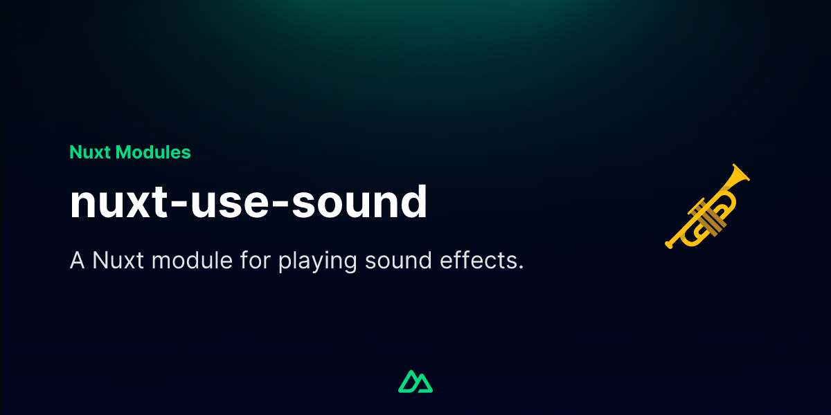 nuxt-use-sound · Nuxt Modules nuxt-use-sound · Nuxt Modules