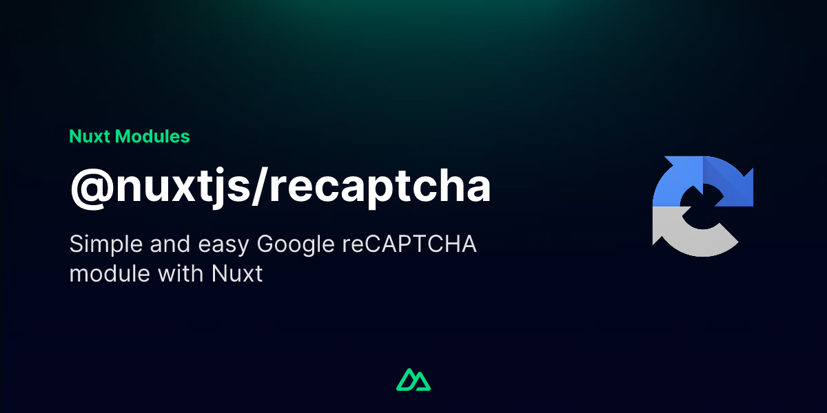 @nuxtjs/recaptcha · Nuxt Modules @nuxtjs/recaptcha · Nuxt Modules