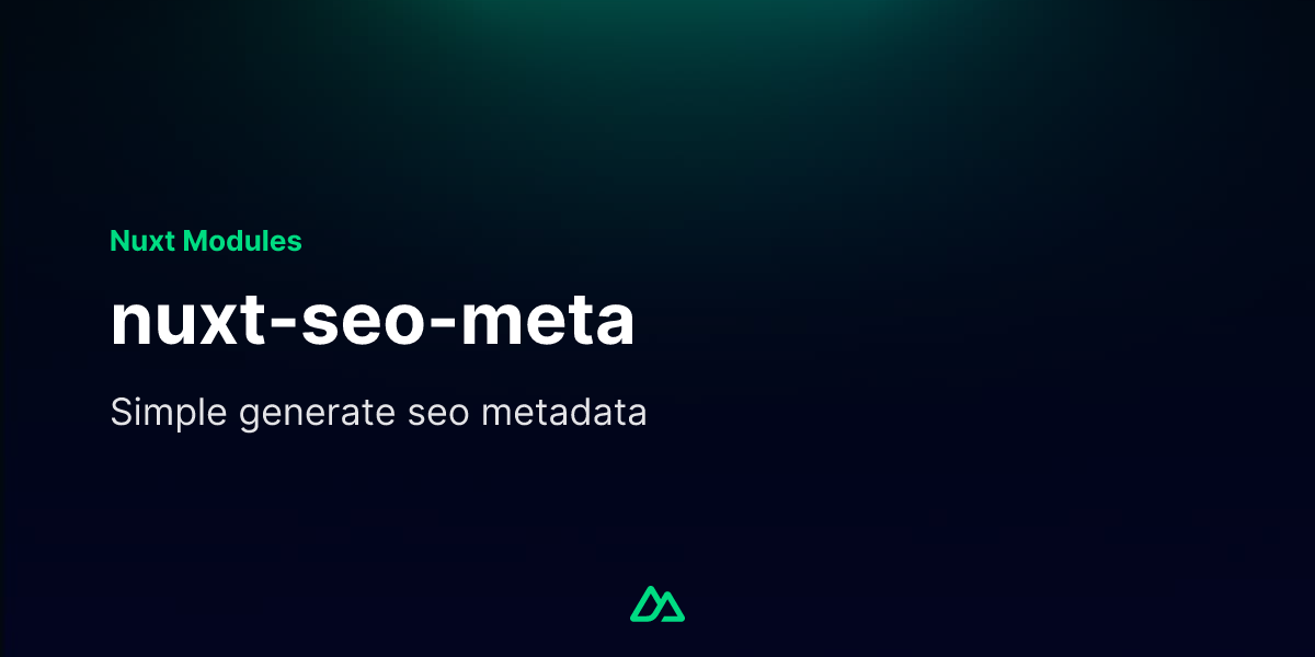 nuxt-seo-meta · Nuxt Modules