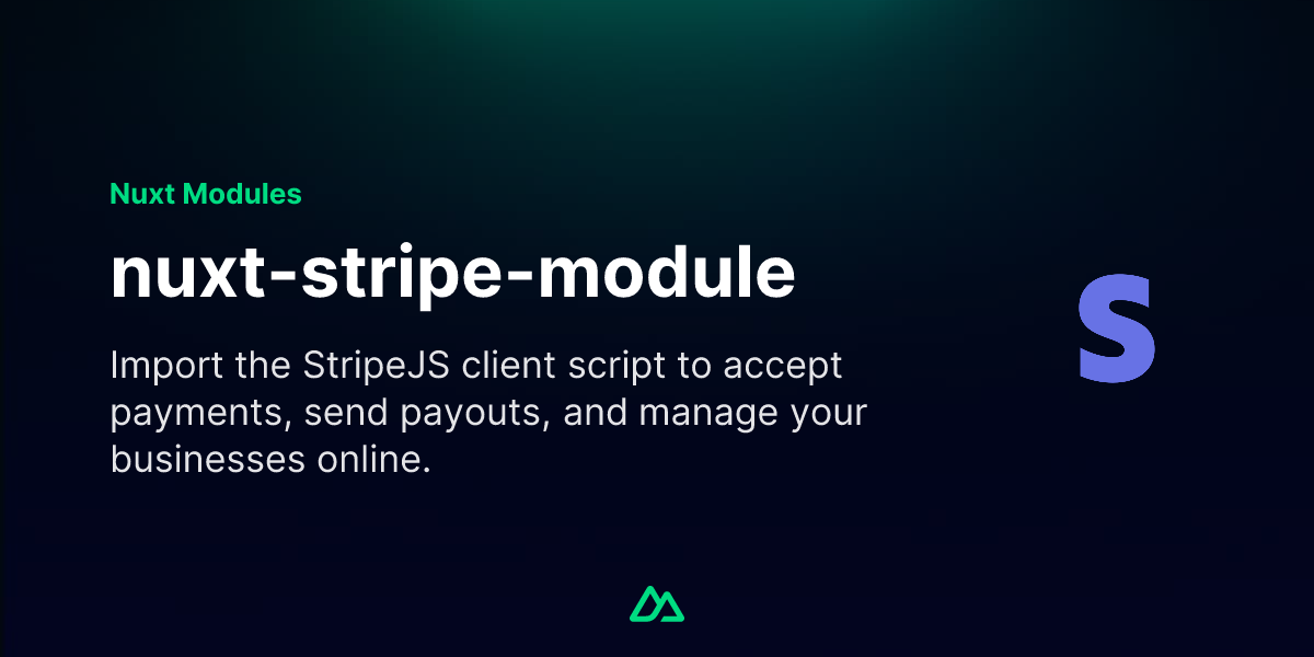 nuxt-stripe-module · Nuxt Modules