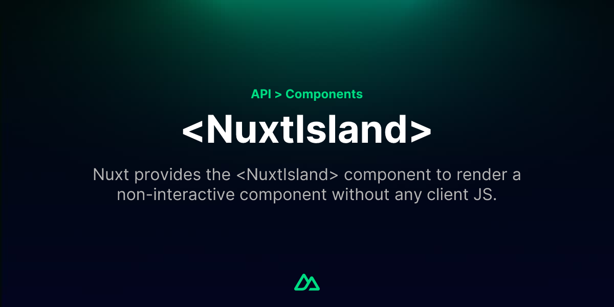 · Nuxt Components v3