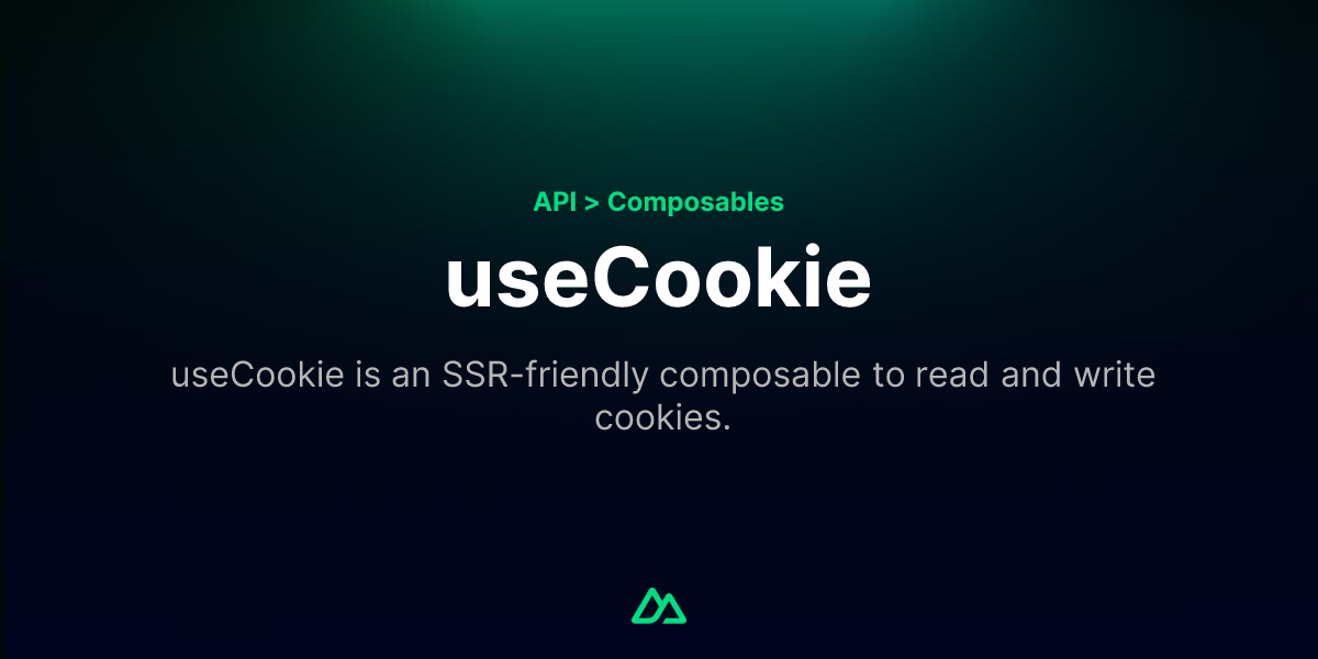 Usecookie · Nuxt Composables V3