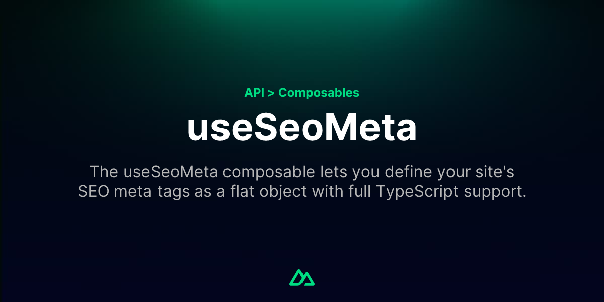 useSeoMeta · Nuxt Composables v3