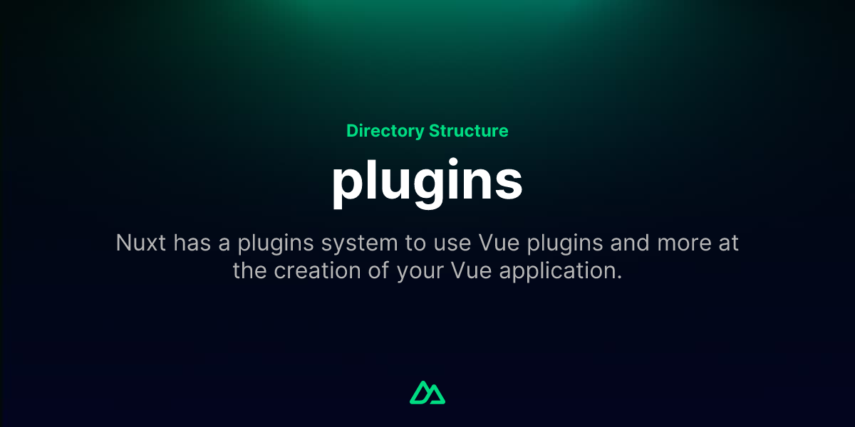 plugins · Nuxt Directory Structure v3