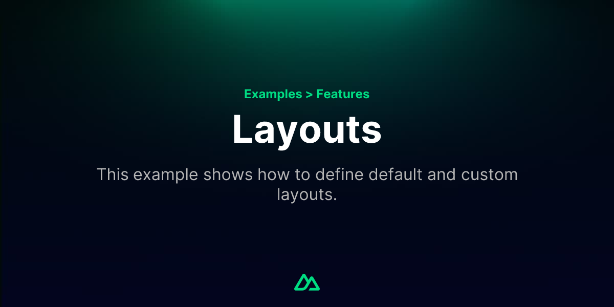 Layouts · Nuxt Examples v3