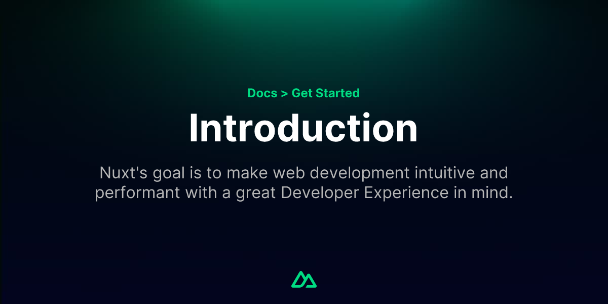 Introduction · Get Started with Nuxt v3 Introduction · Get Started with Nuxt v3
