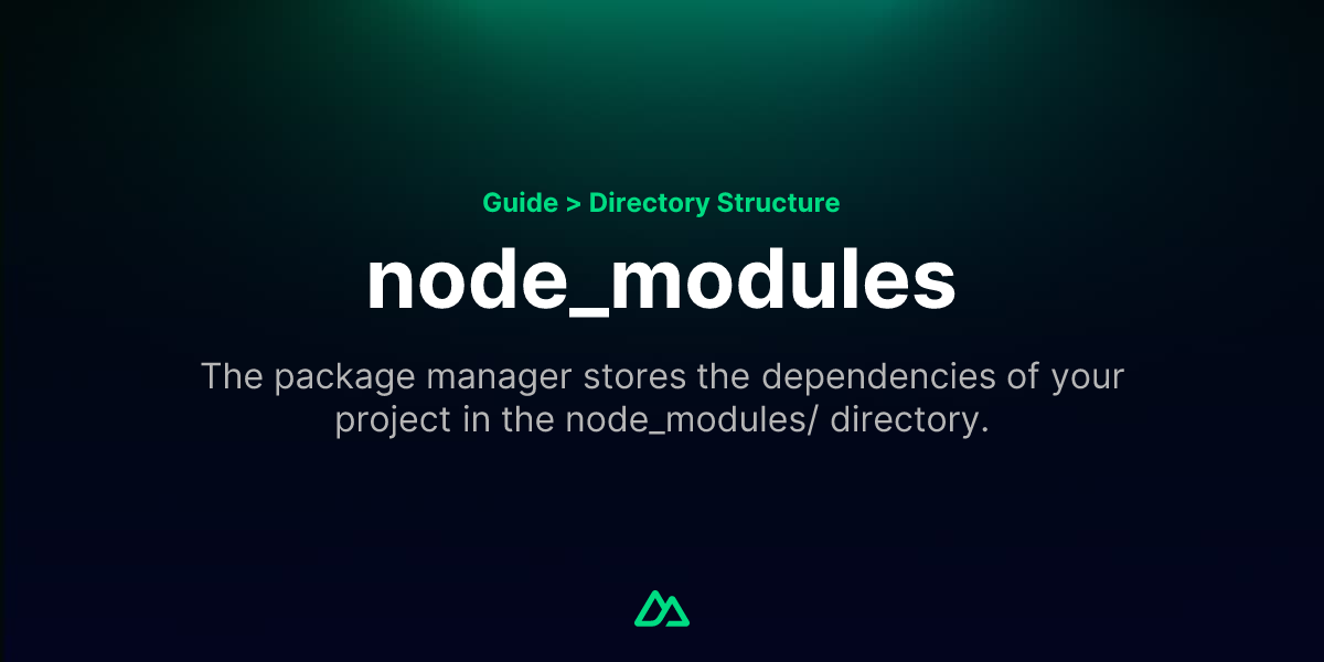 Nodemodules · Nuxt Directory Structure V3