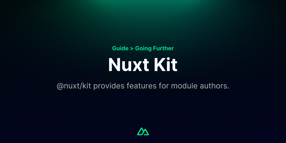 Nuxt Kit · Nuxt Advanced v3
