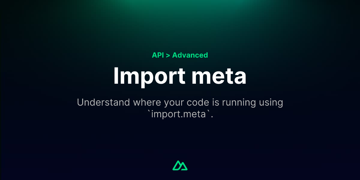 Import meta · Nuxt API v4