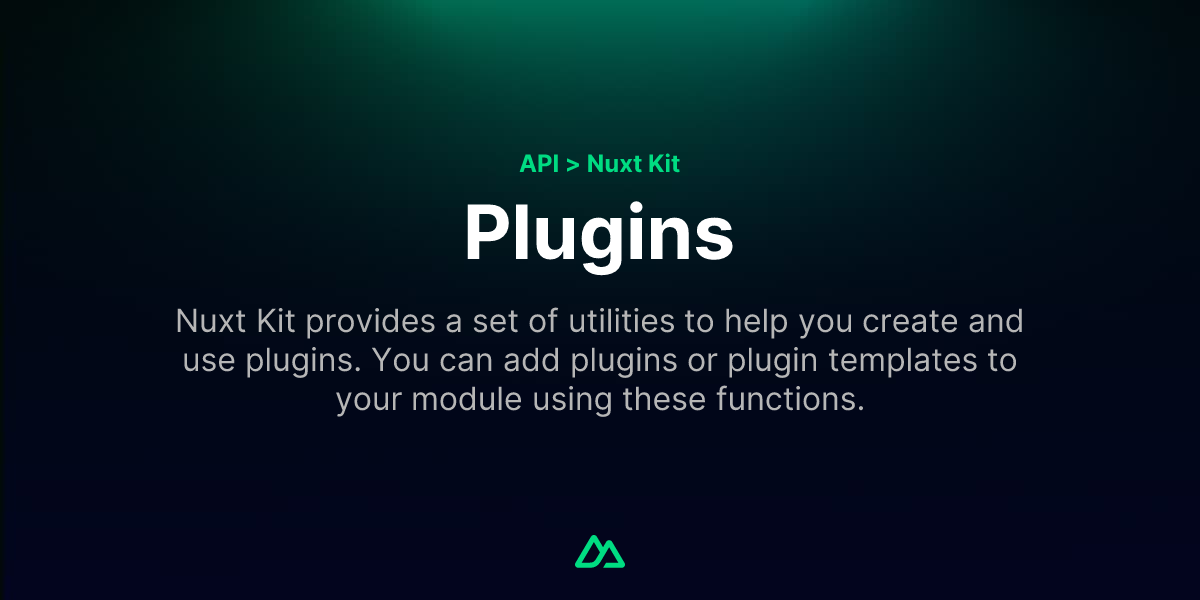Plugins · Nuxt Kit v4