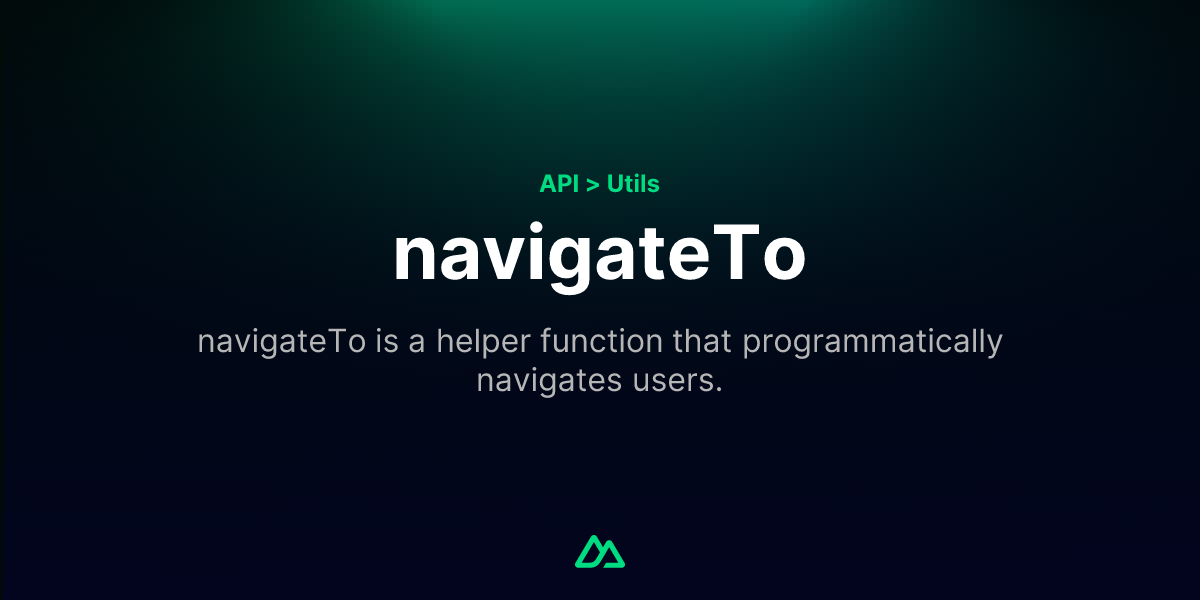 navigateTo · Nuxt Utils v4