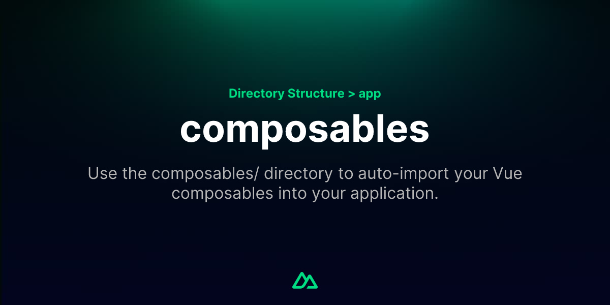 composables · Nuxt Directory Structure v4
