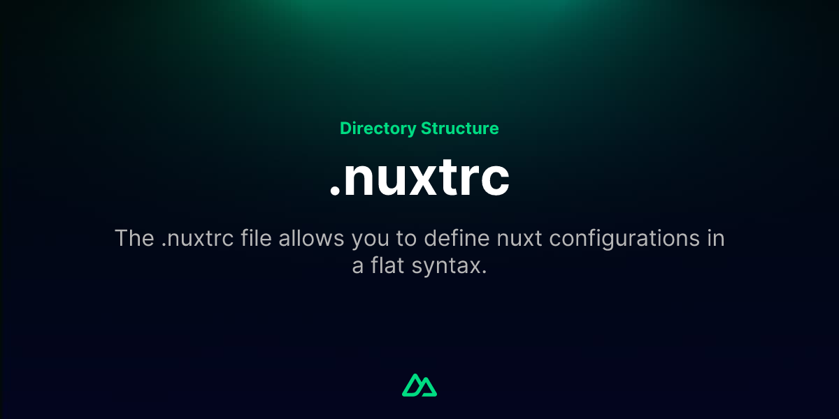 .nuxtrc · Nuxt Directory Structure v4