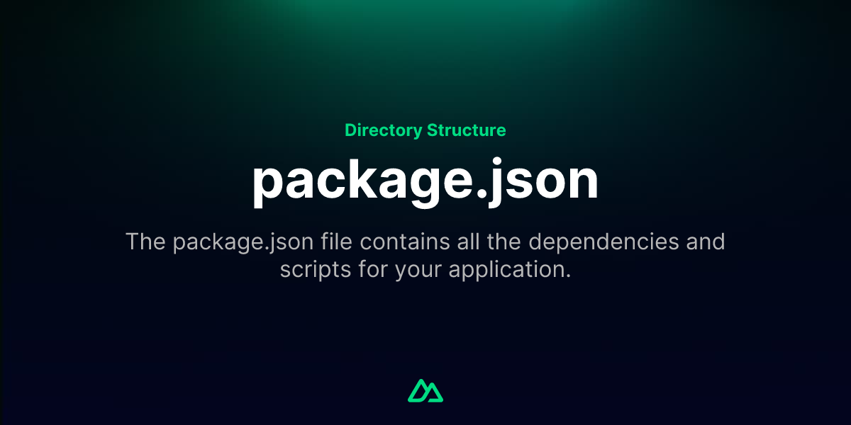 package.json · Nuxt Directory Structure v4