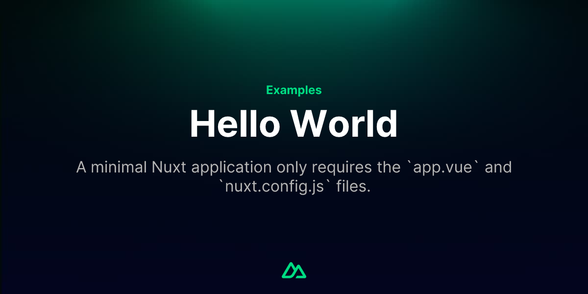 Hello World · Nuxt Examples v4
