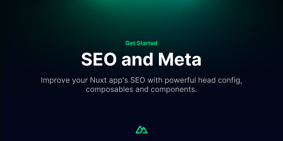 SEO and Meta · Get Started with Nuxt v4