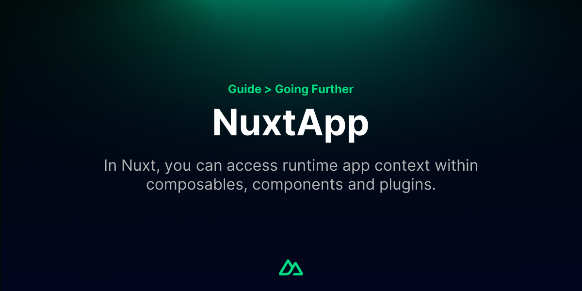 NuxtApp · Nuxt Advanced v4