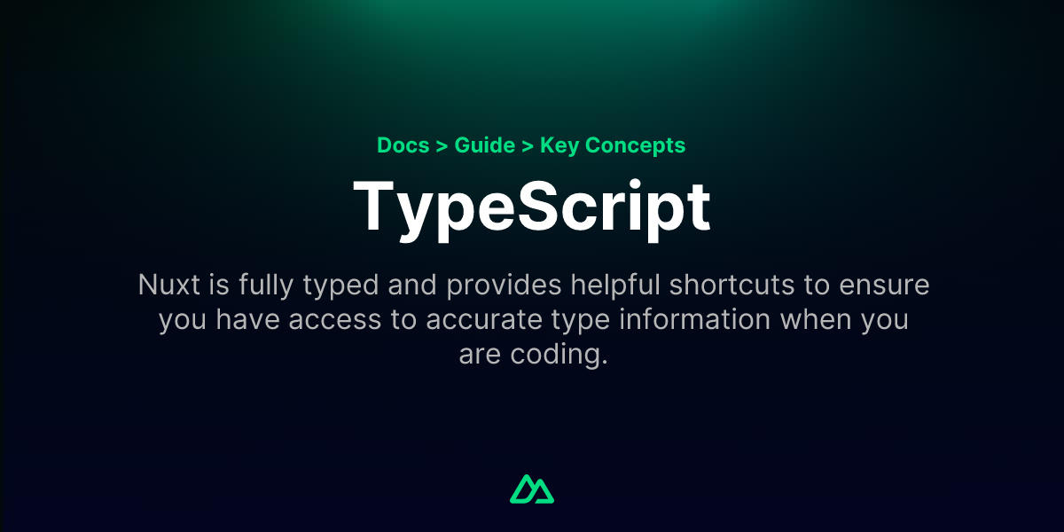 TypeScript · Nuxt Concepts v3
