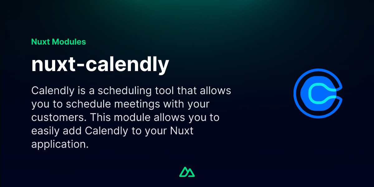 Calendly · Nuxt Modules