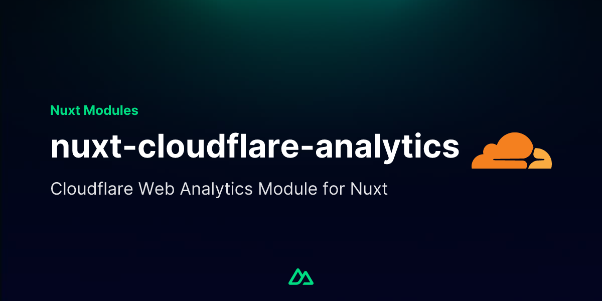 Cloudflare-analytics · Nuxt Modules